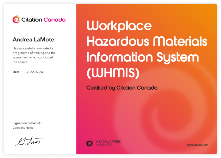 Award-winning Online Employee Training Platform | Citation Canada